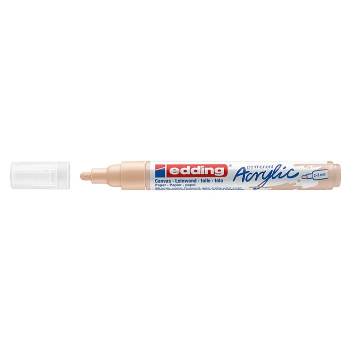 Edding 5100 Acrylic Paint Marker - Warm Beige